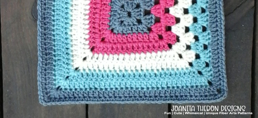 Split Crochet Granny Square