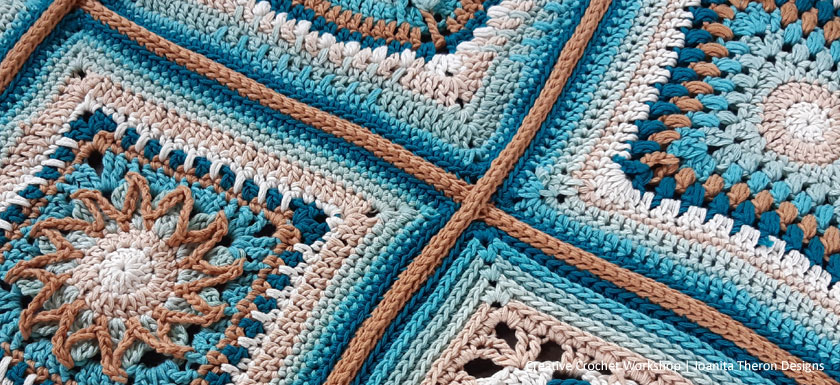LAYOUT AND JOINING CROCHET A BLOCK 2021